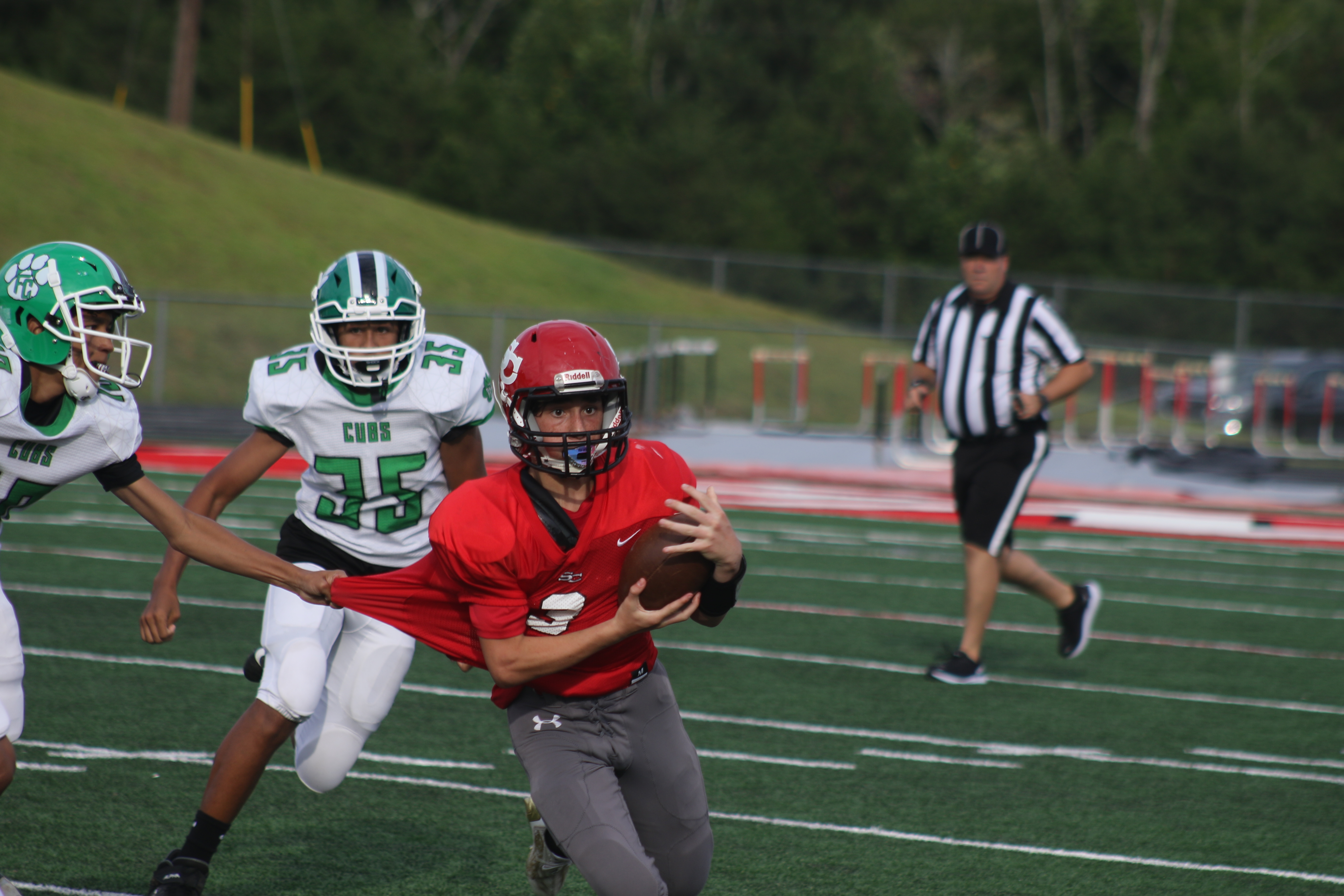 Stephens County Middle School football falls in season opener to ...