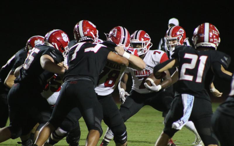 Stephens County football comes up short in 14-7 final against Rabun ...